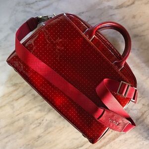 Tumi | Bags | Tumi Red Patent Leather Laptop Bag | Poshmark